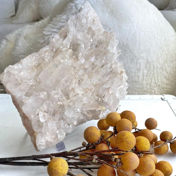 Feature Piece: Clear Quartz Cluster III - Sourceress
