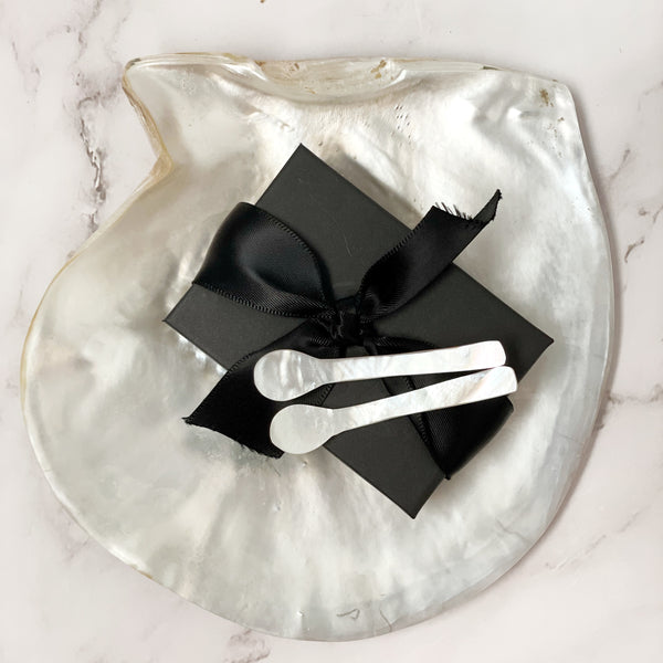 Mother of Pearl Caviar Spoons (Boxed Set 2) - Sourceress
