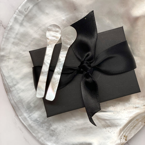 Mother of Pearl Caviar Spoons (Boxed Set 2) - Sourceress